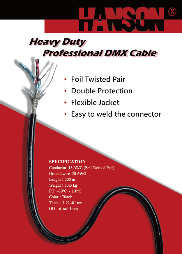 DMX Cable Ming Li Engineering Consultant Co Ltd Professional DMX Cable Ming Li Engineering Consultant Co Ltd Professional